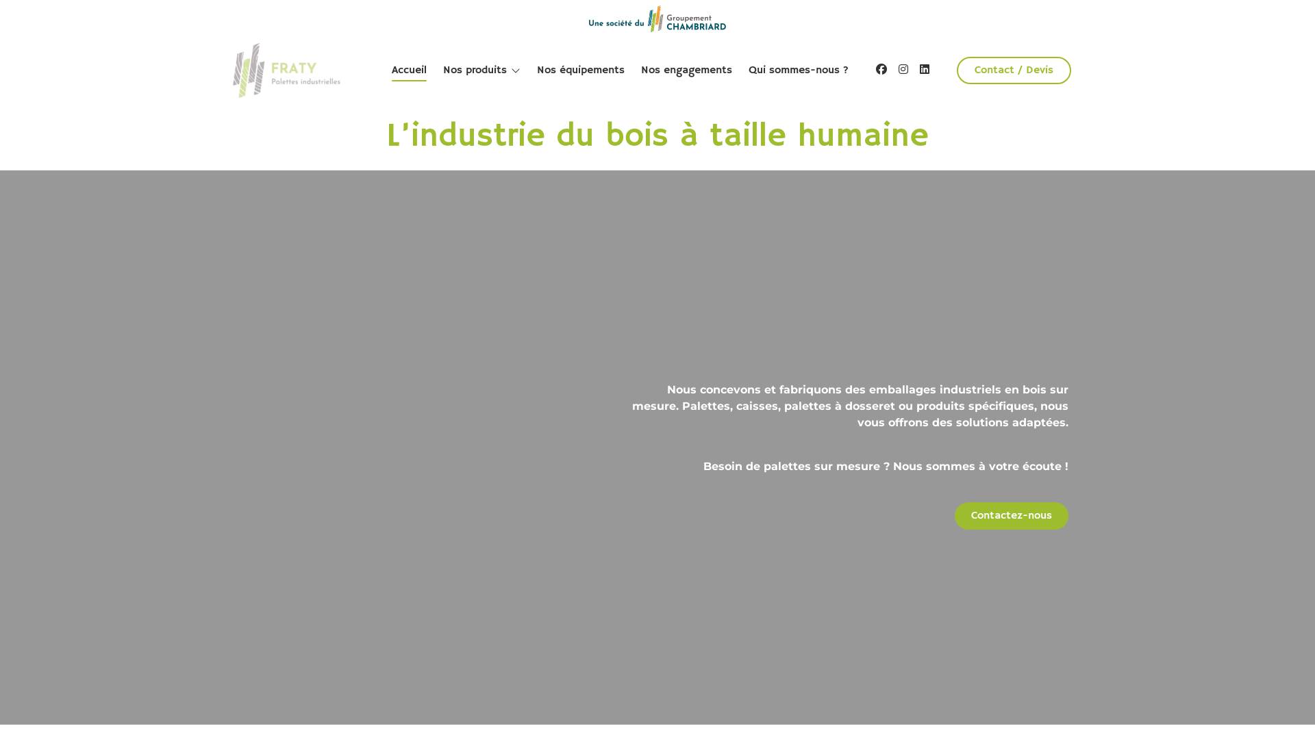 Caisses en Bois sur Mesure pour Emballages Industriels - Fraty