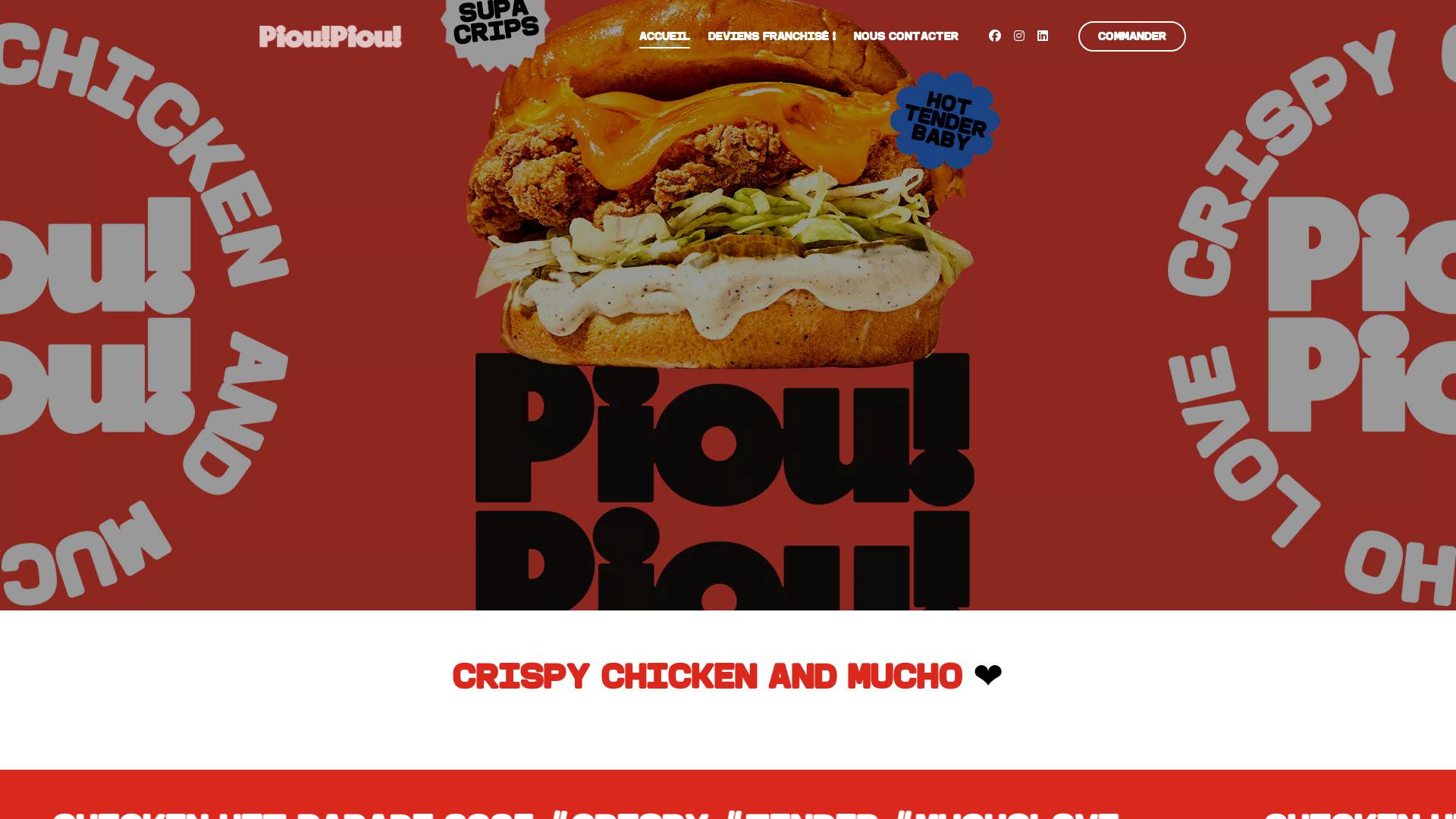 Piou! Piou! - Restaurant de Poulet Frit à Paris et Lyon