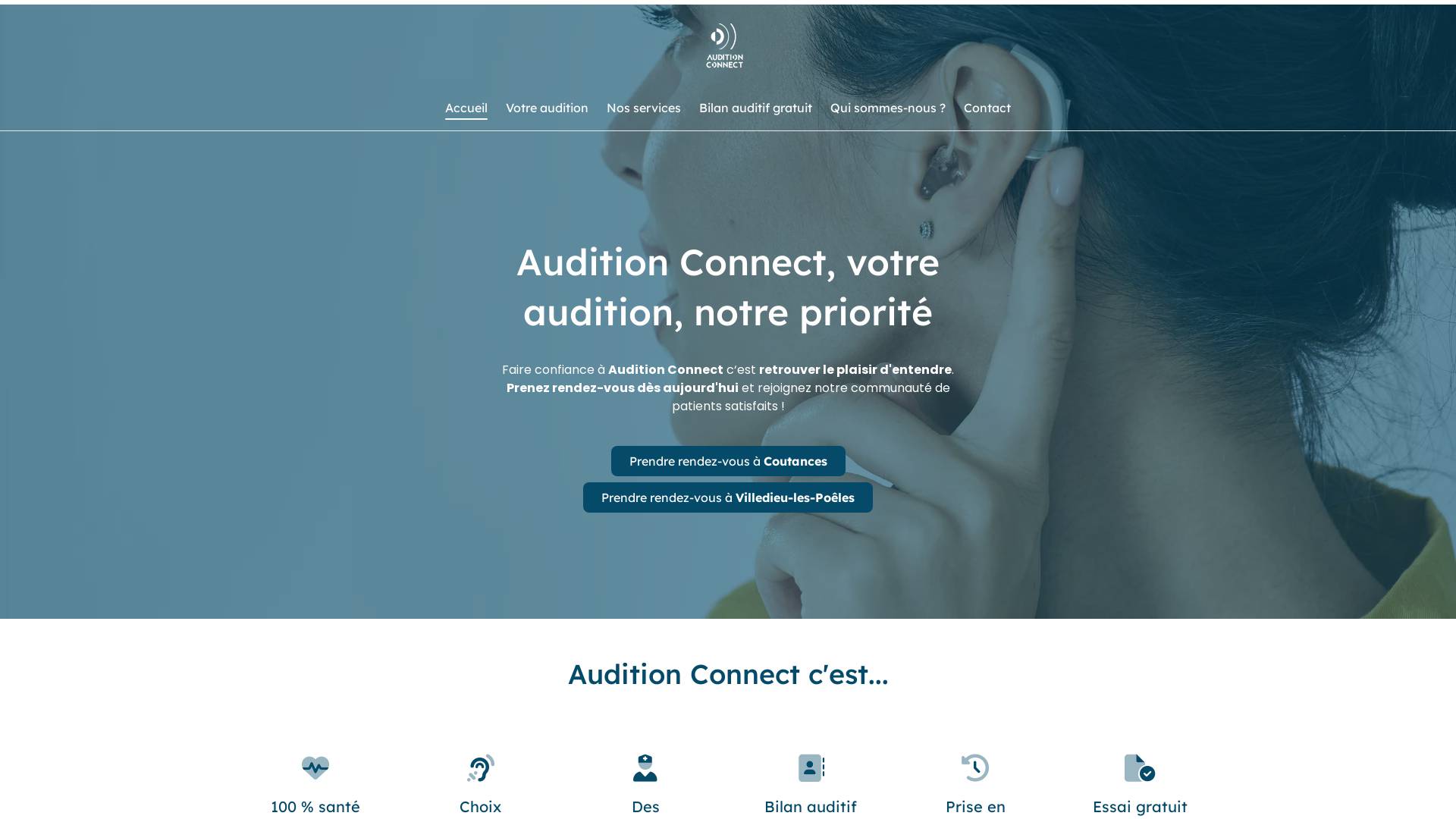 Améliorez Votre Audition à Coutances | Audition Connect