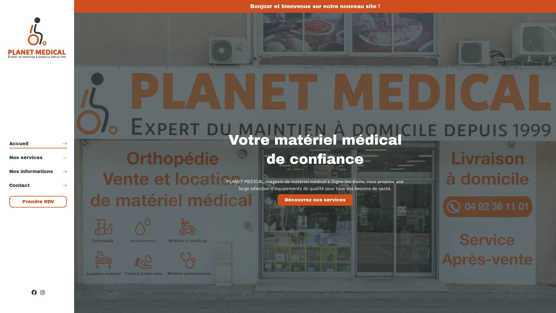 PLANET MEDICAL - Accueil