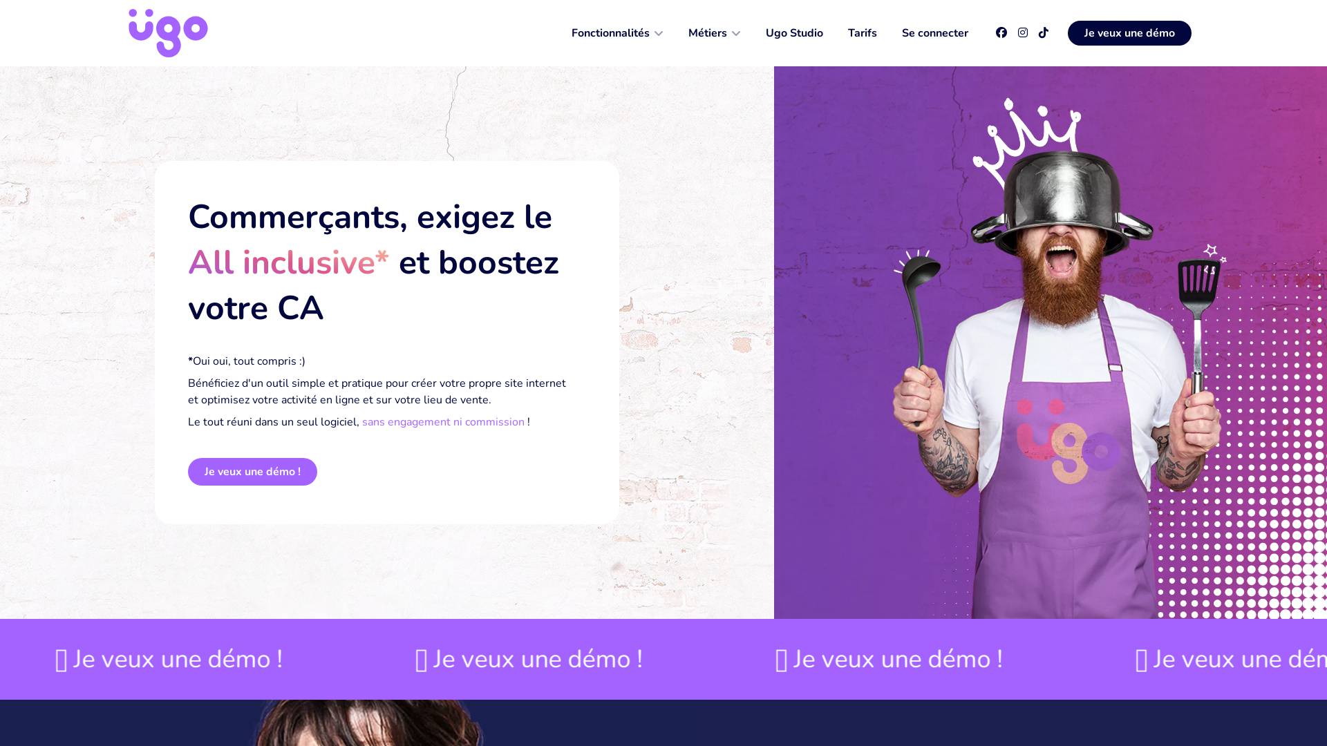 Ugo - Solutions sur mesure pour tous les métiers du commerce